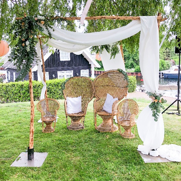 Prieel huren - Brisked Styled Weddings